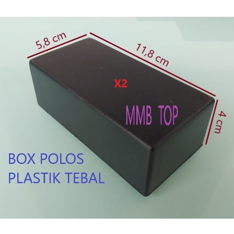 Jual Box Polos X 2 Plastik / Box Polos Hitam Serba Guna | Shopee Indonesia