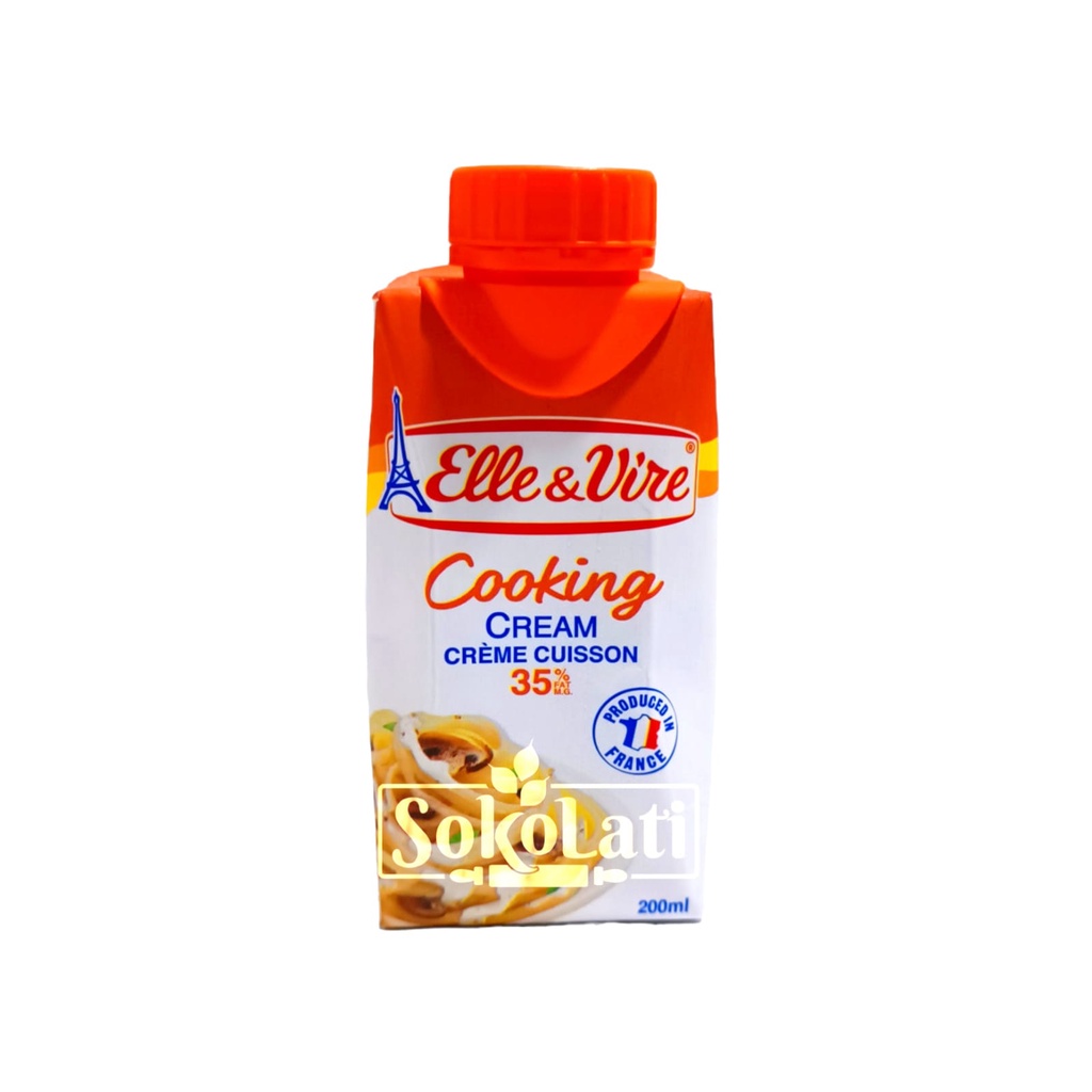 Jual Elle & Vire Creme Cooking Cream 200ml | Shopee Indonesia