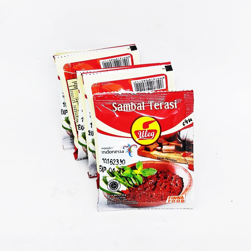 Uleg Sambal Terasi - 10 Sachet FINNA FOOD | Shopee Indonesia Uleg Sambal Terasi - 10 Sachet FINNA FOOD | Shopee Indonesia