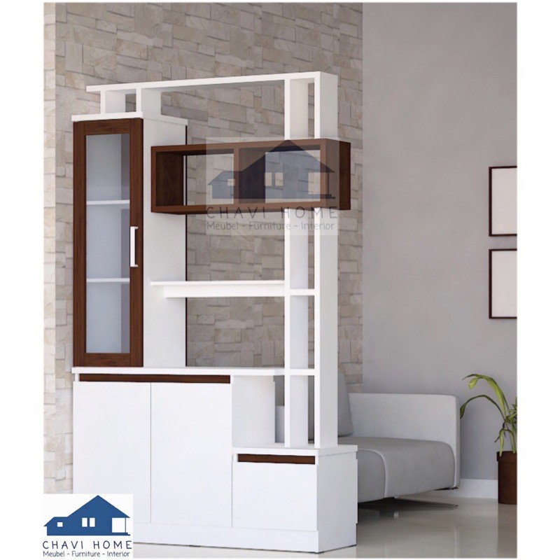 Jual penyekat ruangan divider room partisi ruangan putih minimalis ...