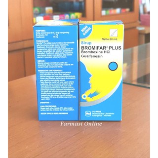 Jual Bromifar Plus Syrup 60 ml | Shopee Indonesia
