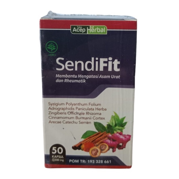 Jual Kapsul SENDIFIT 50 Kapsul Original // Membantu Mengatasi Asam Urat ...