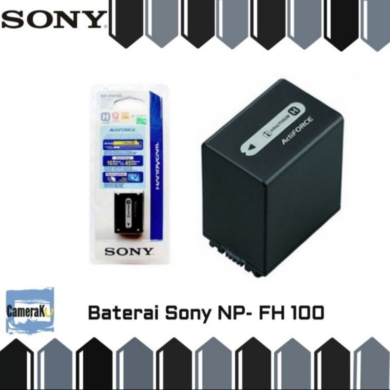 Jual Baterai Sony NP-FH 100 OriginaL | Shopee Indonesia