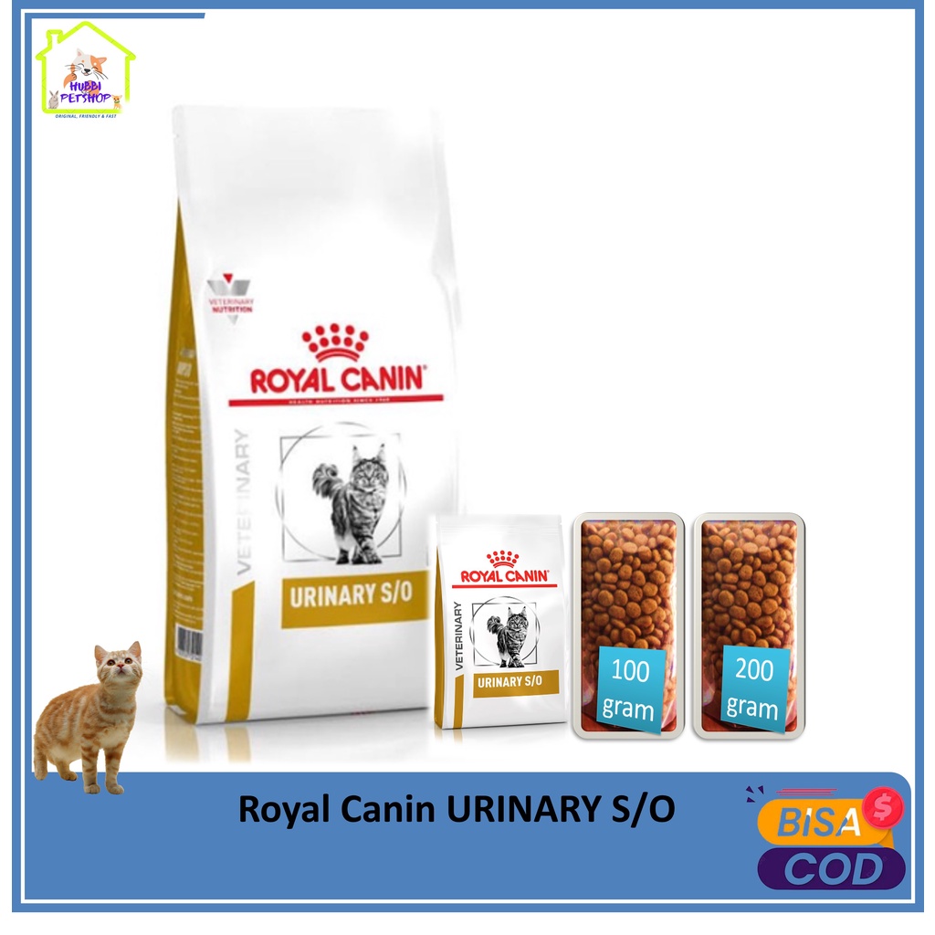 Jual Royal Canin Urinary So (100g,200g,400g) Makanan Kucing | Shopee ...
