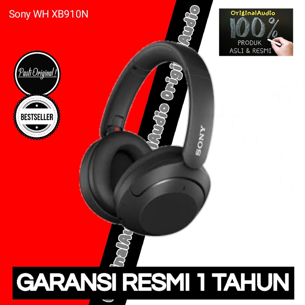 Jual Sony WH XB910N / WH XB 910N Extra Bass NC Bluetooth Headphones ...