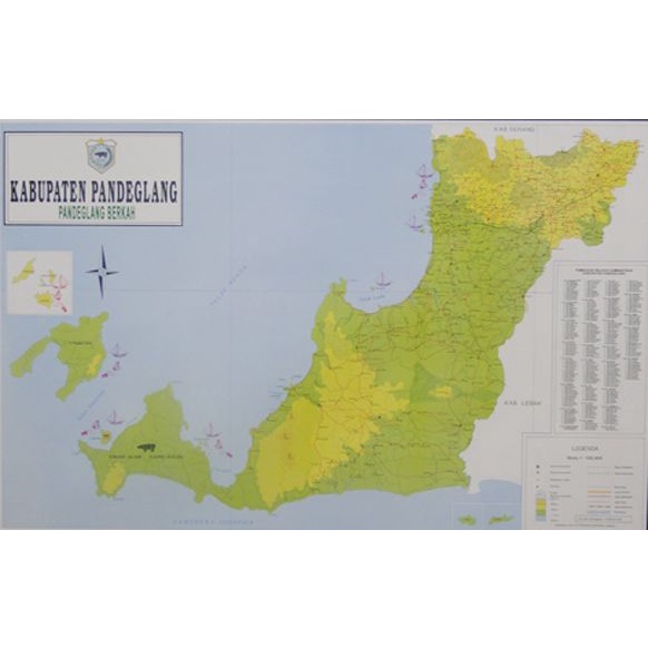 Jual PETA KABUPATEN PANDEGLANG (LIPAT) | Shopee Indonesia