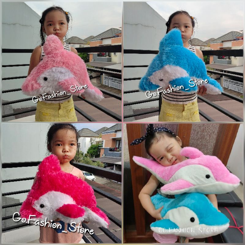 Jual Boneka Ikan Hiu Lumba Lumba Dolphin Vonel Dolphin Raspo Indonesia ...