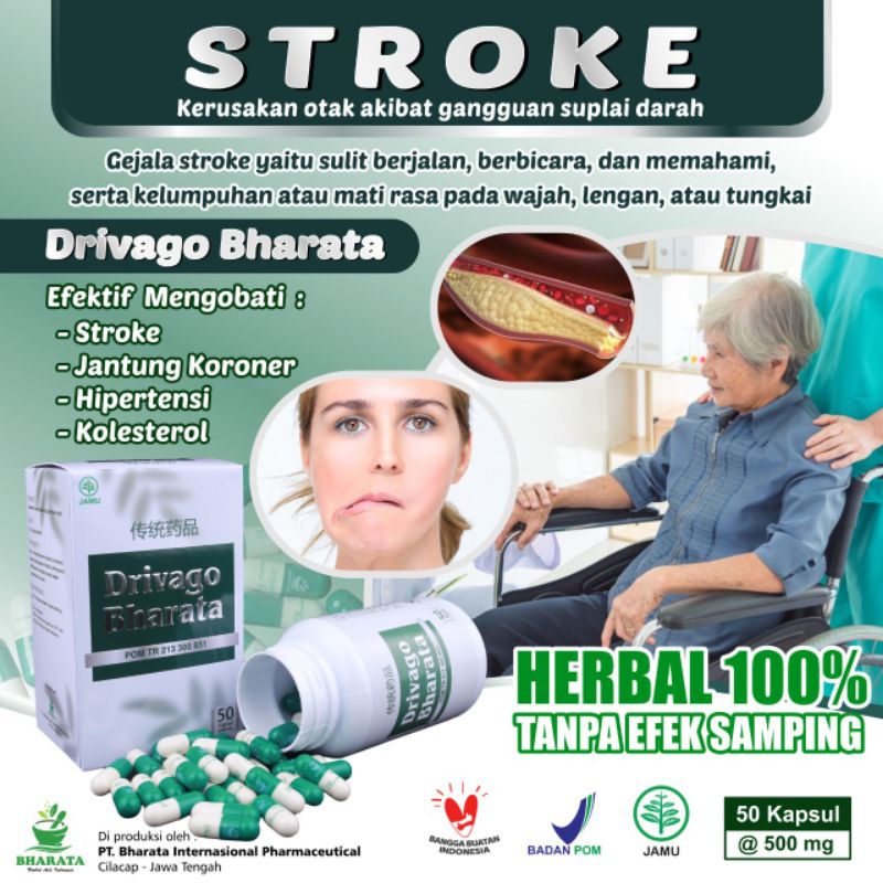Jual Obat Stroke Sebelah Kanan/Kiri-Obat Stroke Susah Bicara-Obat ...