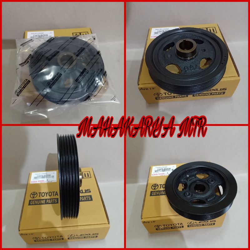 Jual pulley pully puly kruk as atau pulley crankshaft avanza 1500 1.5cc ...