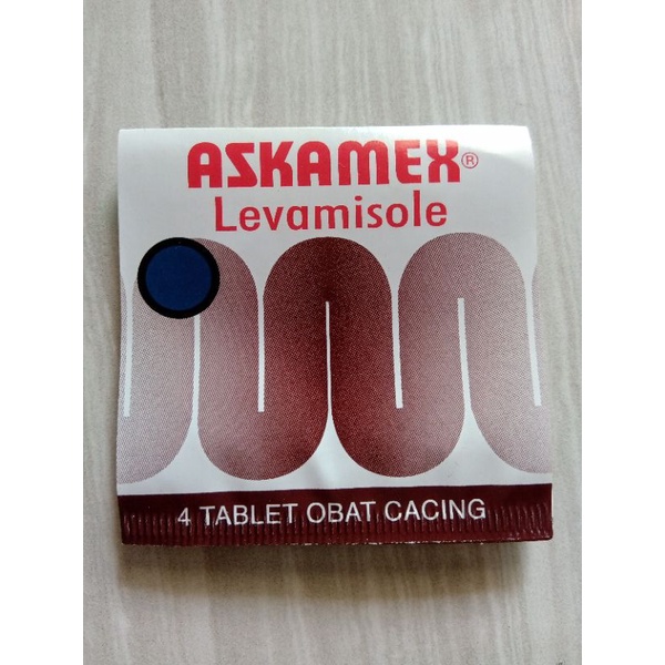 Jual Askamex Obat Cacing 1 Strip (4 Tablet) | Shopee Indonesia