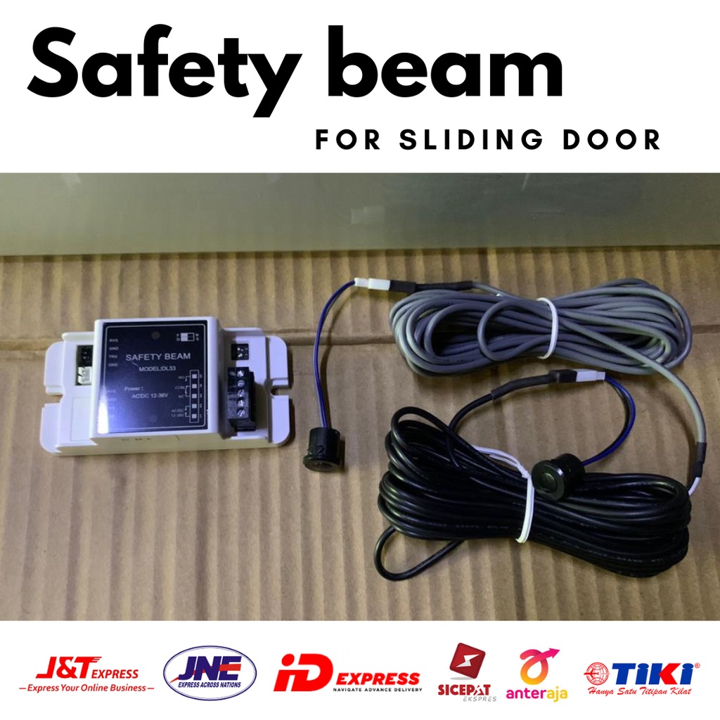 Jual SAFETY BEAM INFRA RED PHOTOCELL FOR SLIDING DOOR OPENER SENOR ANTI ...