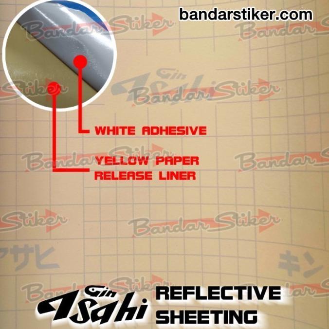 Jual STICKER REFLEKTIF ASAHI BLACK SCOTLITE HITAM SOLID CUTTING SKOTLET ...