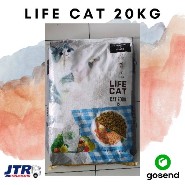 Jual Life Cat 20kg - Makanan Kucing Dewasa dan Kitten Kemasan Sak Besar ...