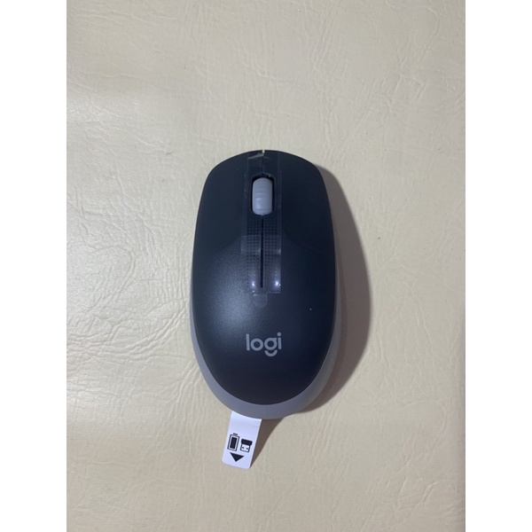 Jual Logitech M191 Mouse Wireless Full Size - Mid Grey / Mouse Komputer ...