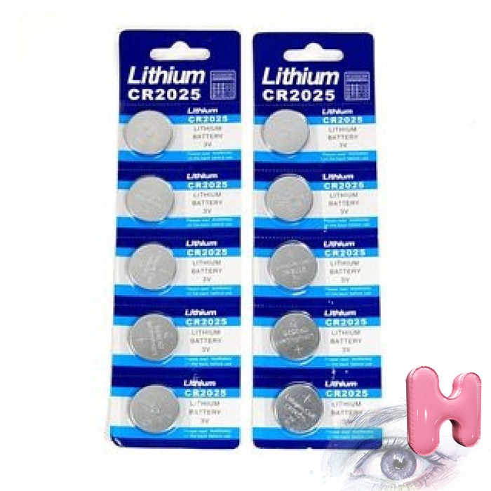 Jual Baterai Kancing Lithium CR2025 3V Battery Kalkulator Calculator ...