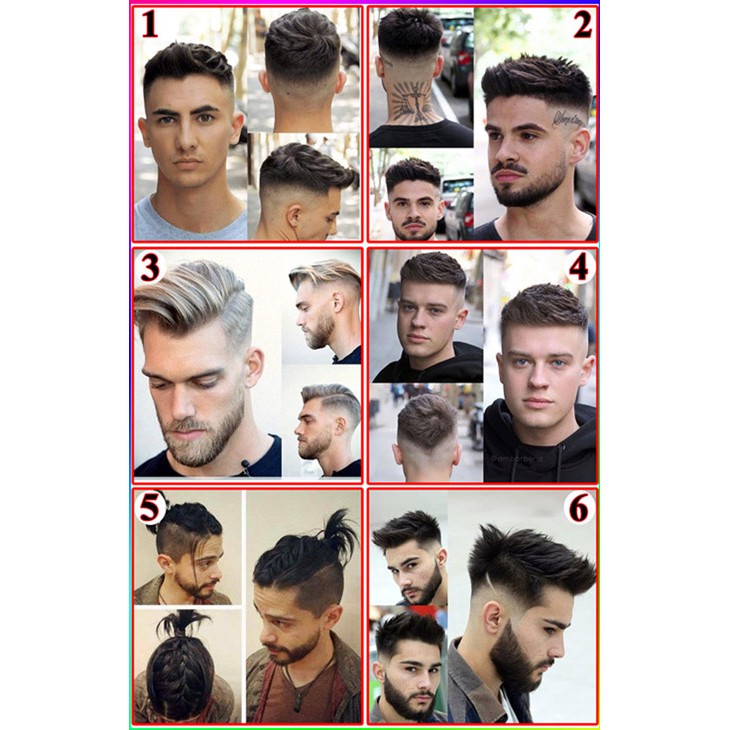 Jual poster babershop,pangkas rambut dan salon model terbaru Indonesia ...