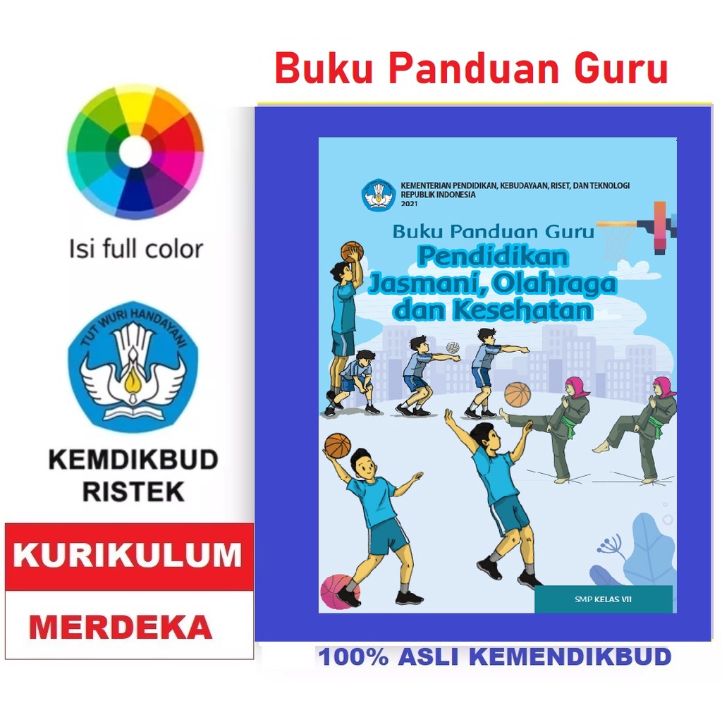 Jual Buku Panduan Guru PJOK SMP kelas 7 Kurikulum Merdeka Kemendikbud 2022 | Shopee Indonesia