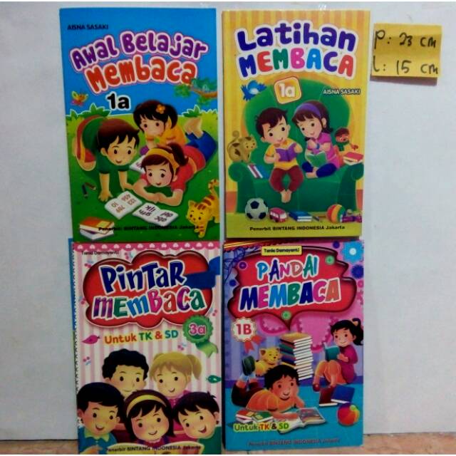 Jual Buku awal belajar membaca/buku pintar membaca/buku pandai membaca ...