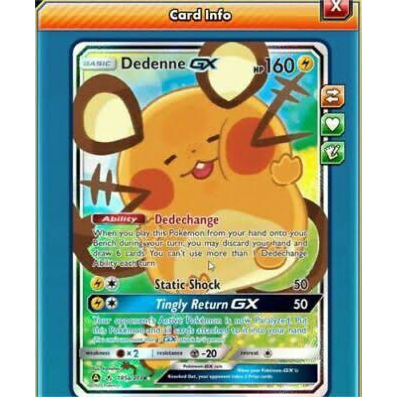 Jual Dedenne GX Pokemon TCG Online Card Indonesia|Shopee Indonesia