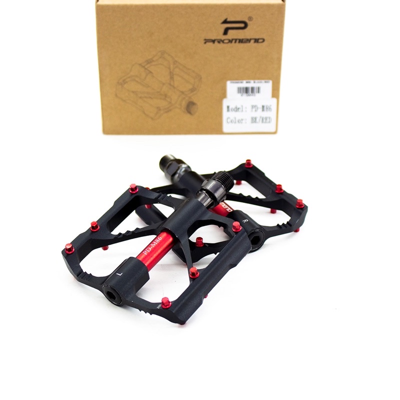 Jual PEDAL PROMEND M86 BEARING BLACK | Shopee Indonesia