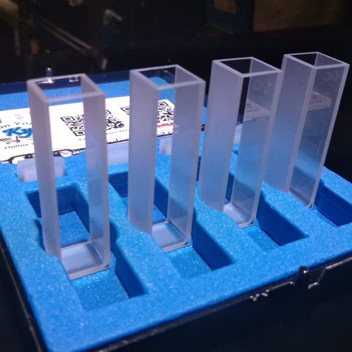 Jual Kuvet Kaca Glass Cuvette | Shopee Indonesia