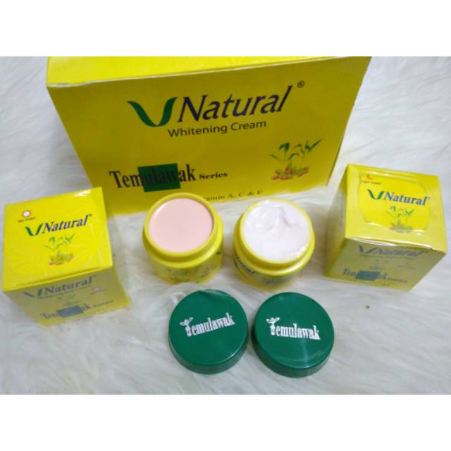 Jual CREAM TEMULAWAK V NATURAL ORIGINAL BPOM ( CREAM SAJA ) | Shopee ...
