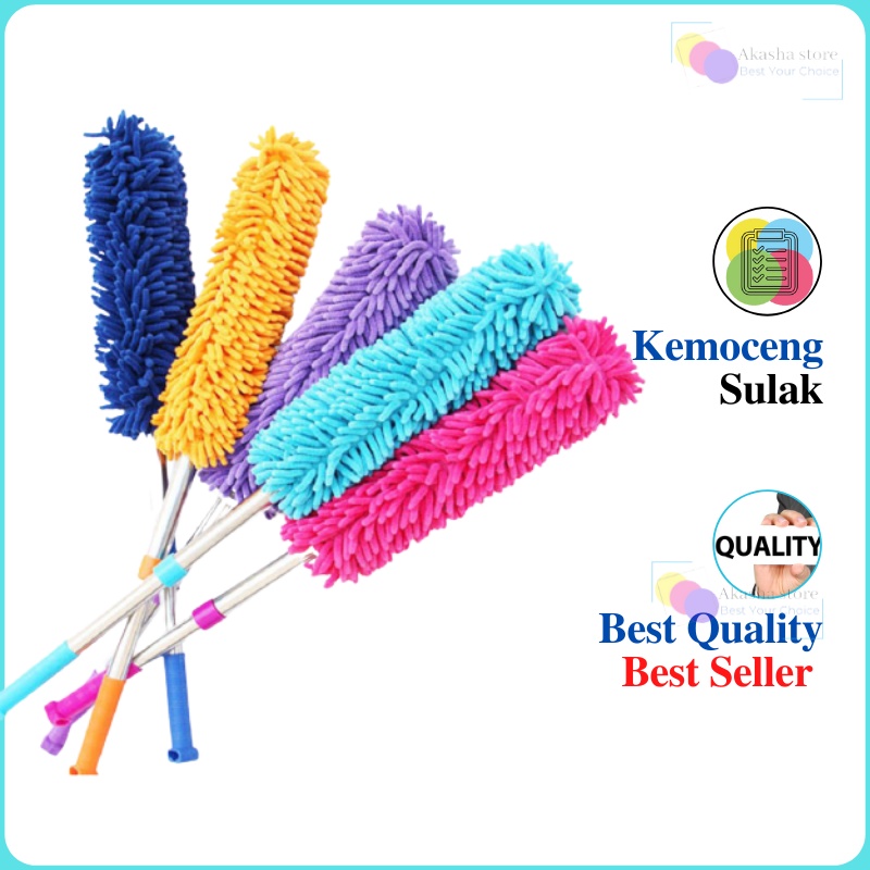 Jual Kemoceng Microfiber Mobil Panjang 100cm / Sulak Kemoceng Sintetis ...