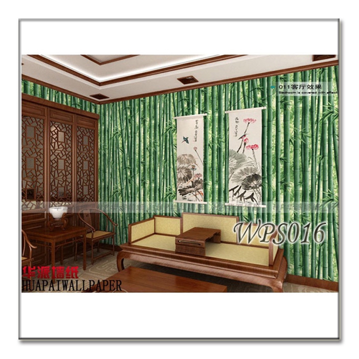 Jual METH WPS016 FRESH BAMBO WALPAPER DINDING WALLPAPER STICKER 45CMX5M ...