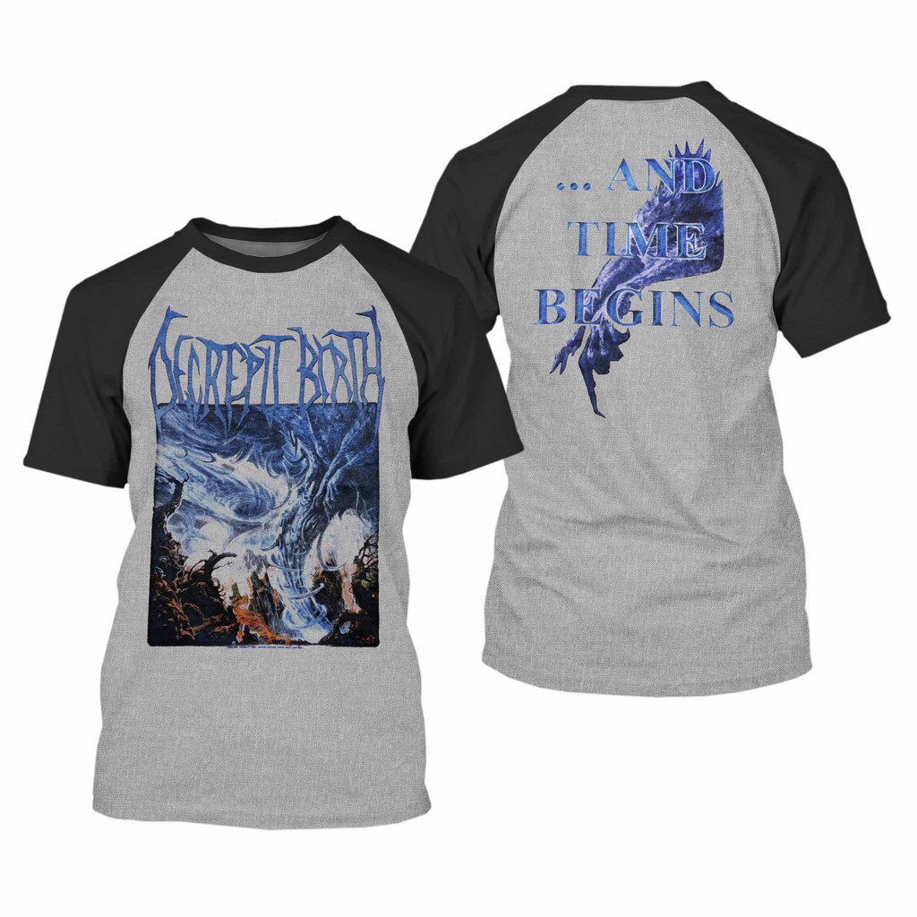 Jual ORIGINAL DECREPIT BIRTH - BEGINS BLACK TSHIRT | Shopee Indonesia