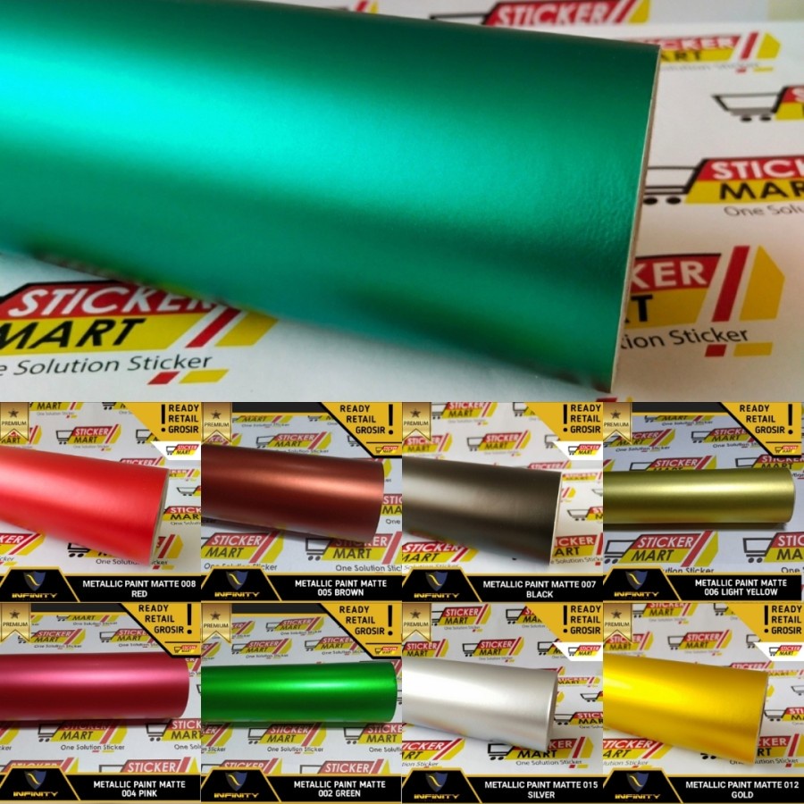 Jual Sticker Motor Infinity metalic satin doff premium variasi warna ...
