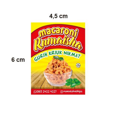 Jual label makaroni Harga Terbaik & Termurah September 2022 | Shopee ...