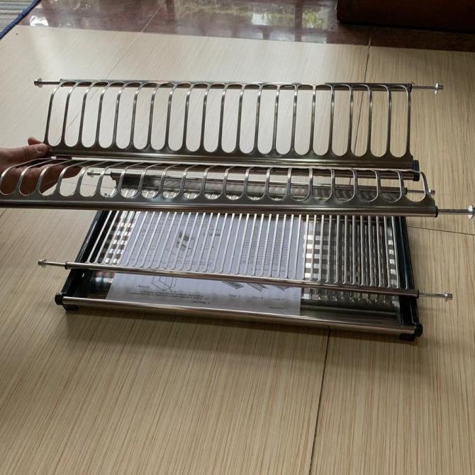 Jual Rak Piring Stainless Kitchen Set 60Cm | Shopee Indonesia