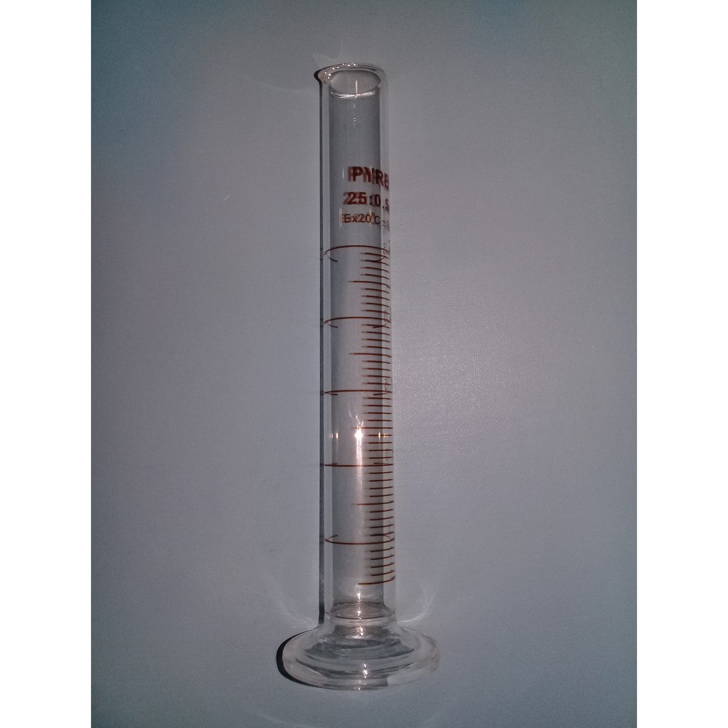 Jual MEASURING CYLINDER GELAS UKUR,ROUND BASE, PYREX Capacity 25 Ml | Shopee Indonesia