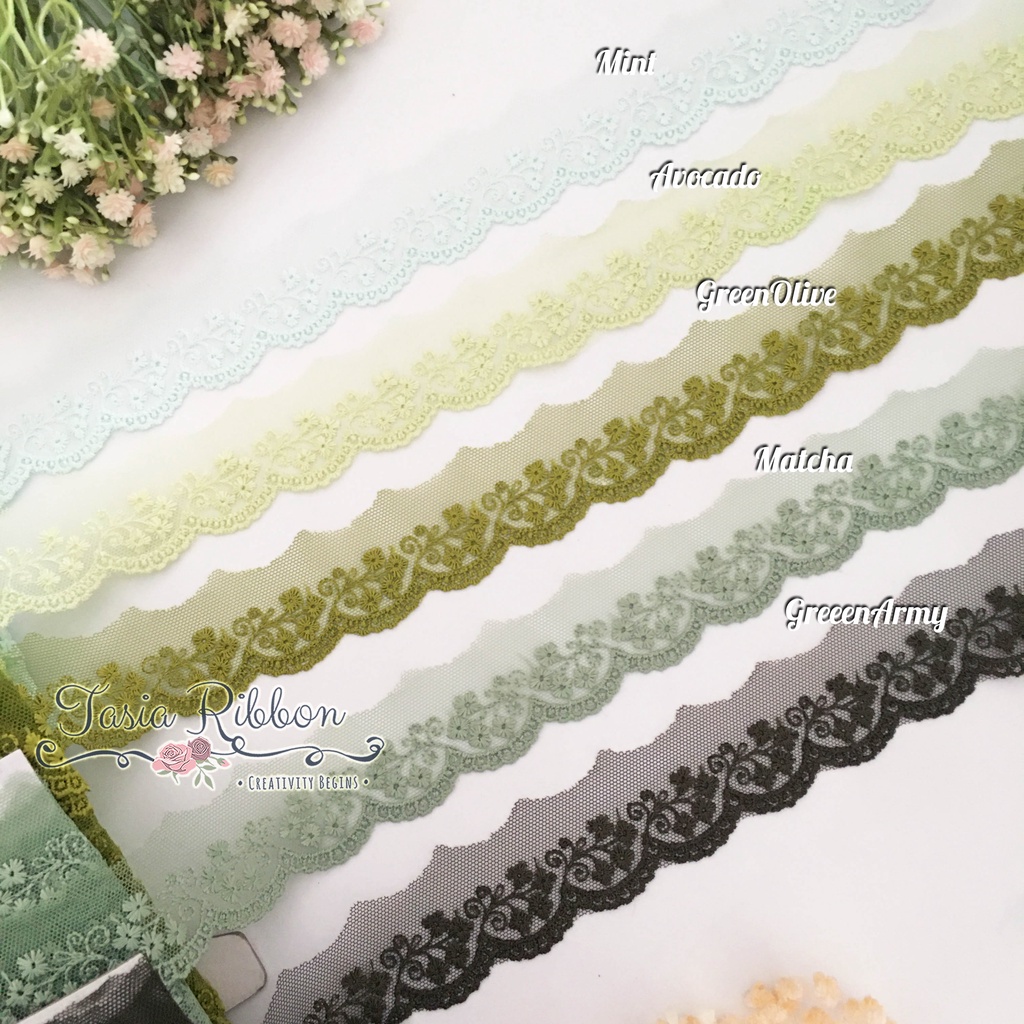 Jual Renda Tile Bunga 3 Ulir ECER-PART2 (NEW) | Shopee Indonesia