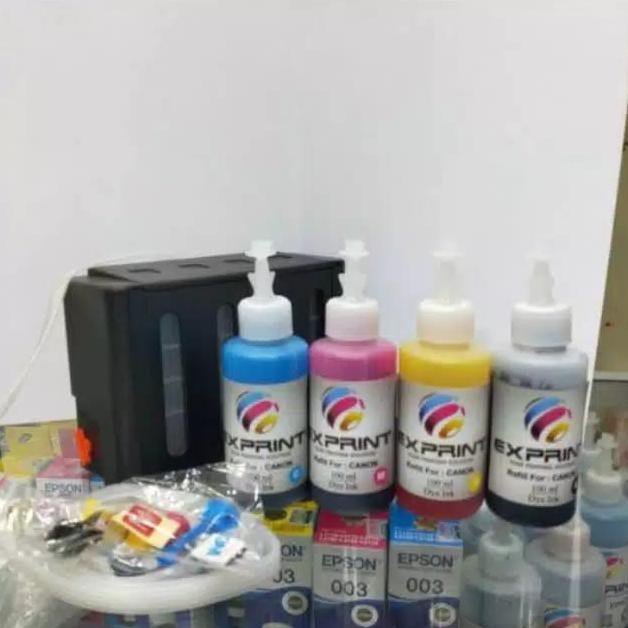 Jual Tabung Infus Printer Box + Tinta Canon 4 Warna Cantikz01 | Shopee ...