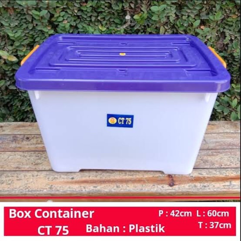 Jual Box Container Kotak Penyimpanan Kontainer Serbaguna GM 75L ...