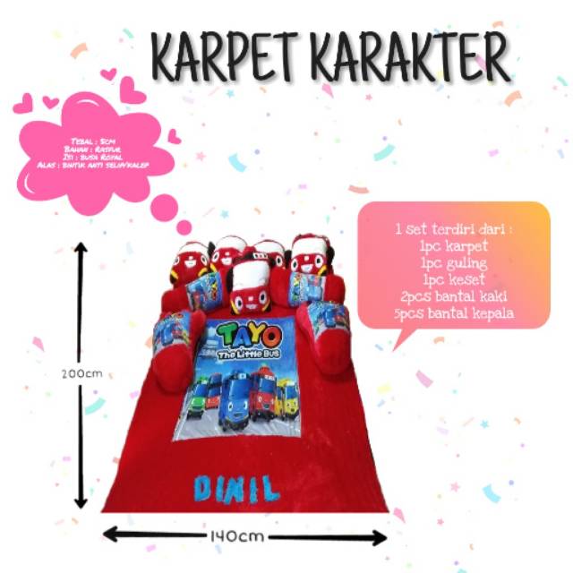 Jual Karpet Karakter (Print) | Shopee Indonesia