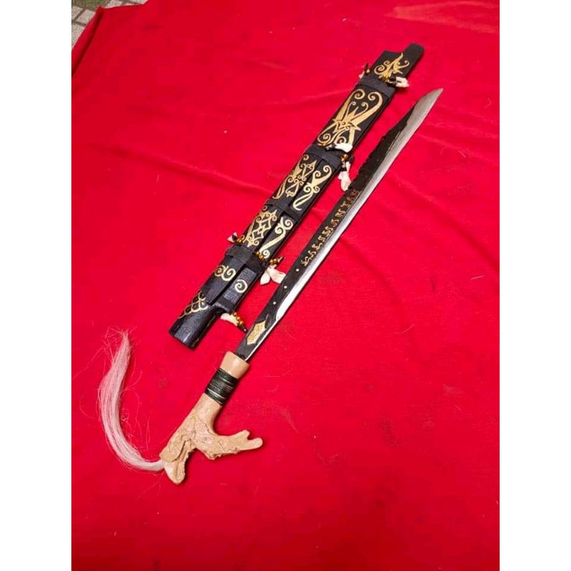 Jual mandau senjata khas suku dayak asli ukuran 65cm | Shopee Indonesia