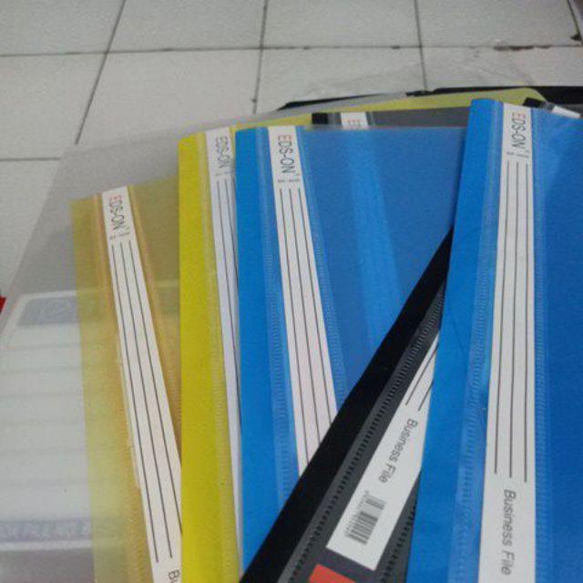 Bisnis File Folio / Business File Folio /Map Plastik Kantong | Shopee ...