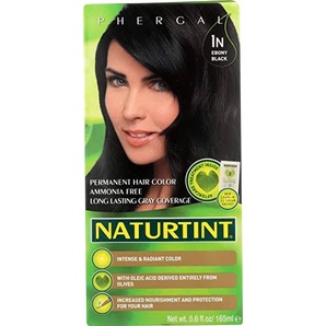 Jual NATURTINT PERMANENT HAIR COLOR 1N - EBONY BLACK - HITAM LEGAM | Shopee Indonesia