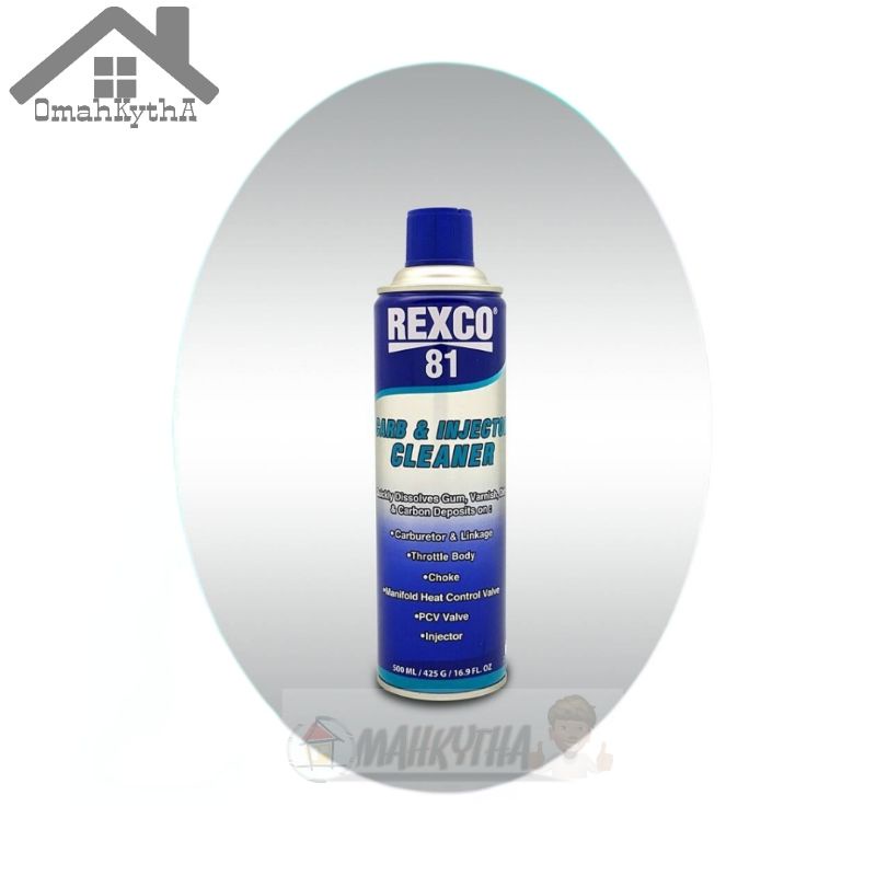 Jual Rexco 81 Carb & Injector Cleaner / Cairan Pembersih Kerak 500ml ...