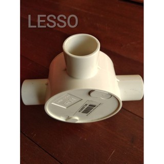 Jual Cross Dus Tee Dus Conduit LESSO 25MM 4 Way Inbowdus T Dus Cabang 4 ...