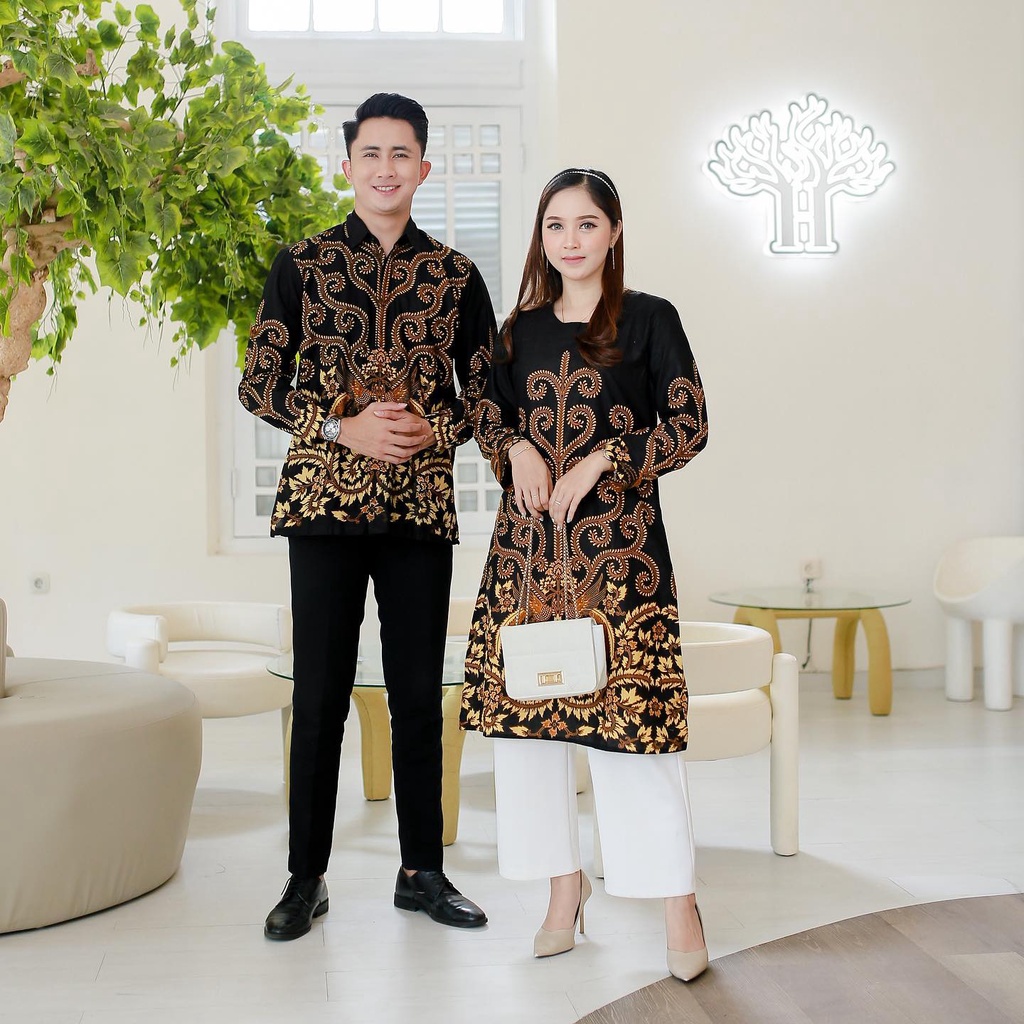 Jual Benang Raja Batik Couple Pria Wanita Motif A Jogja | Shopee Indonesia