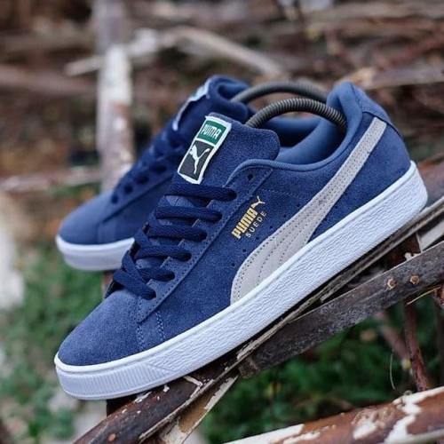 Jual Sepatu PMA Biru Navy Sepatu Sneakers Sepatu Pria Sepatu Premium ...