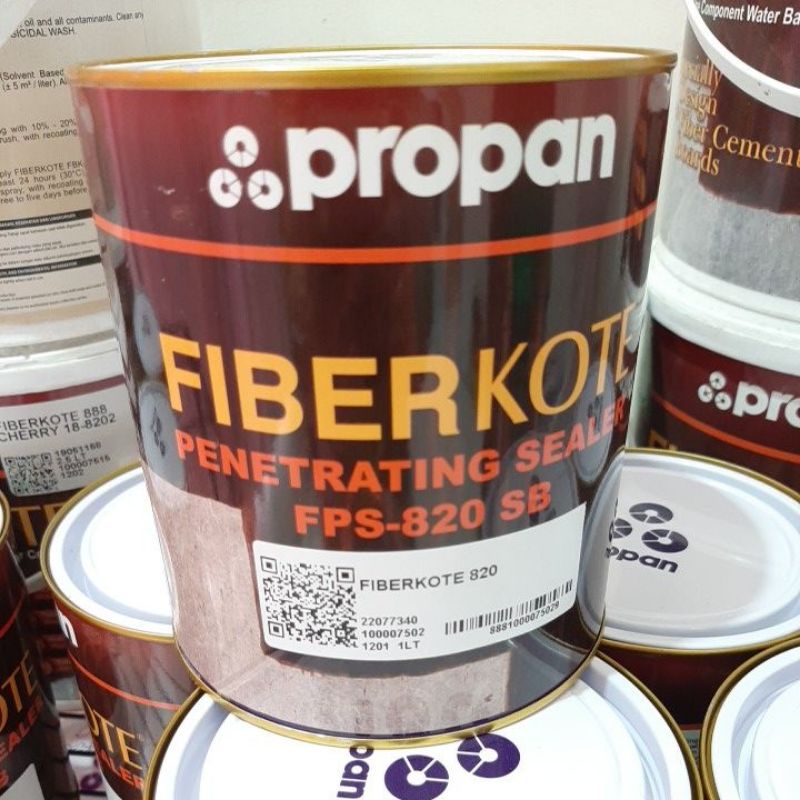 Jual Cat Propan Fiberkote Sealer 1 liter Bening Conwood | Shopee Indonesia
