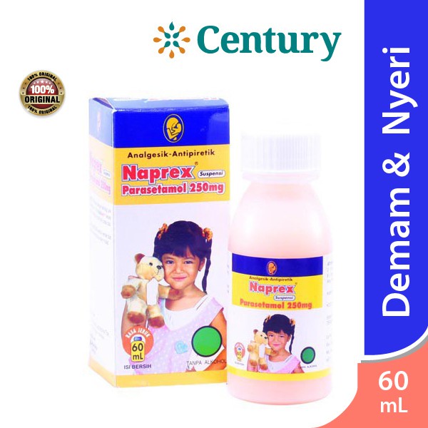 Jual Naprex 250 MG 60 ML / Penurun demam / Obat OTC | Shopee Indonesia