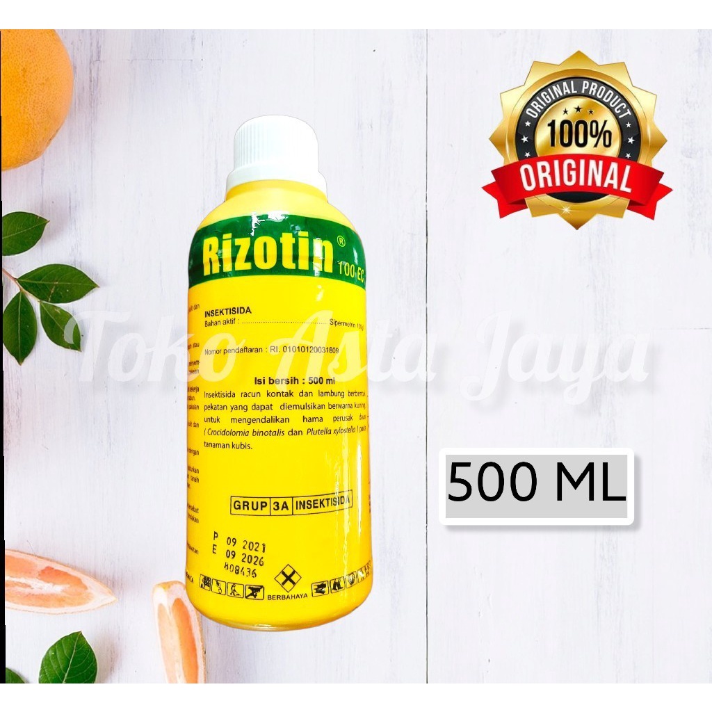 Jual Insektisida Rizotin 100 EC 500ml | Shopee Indonesia