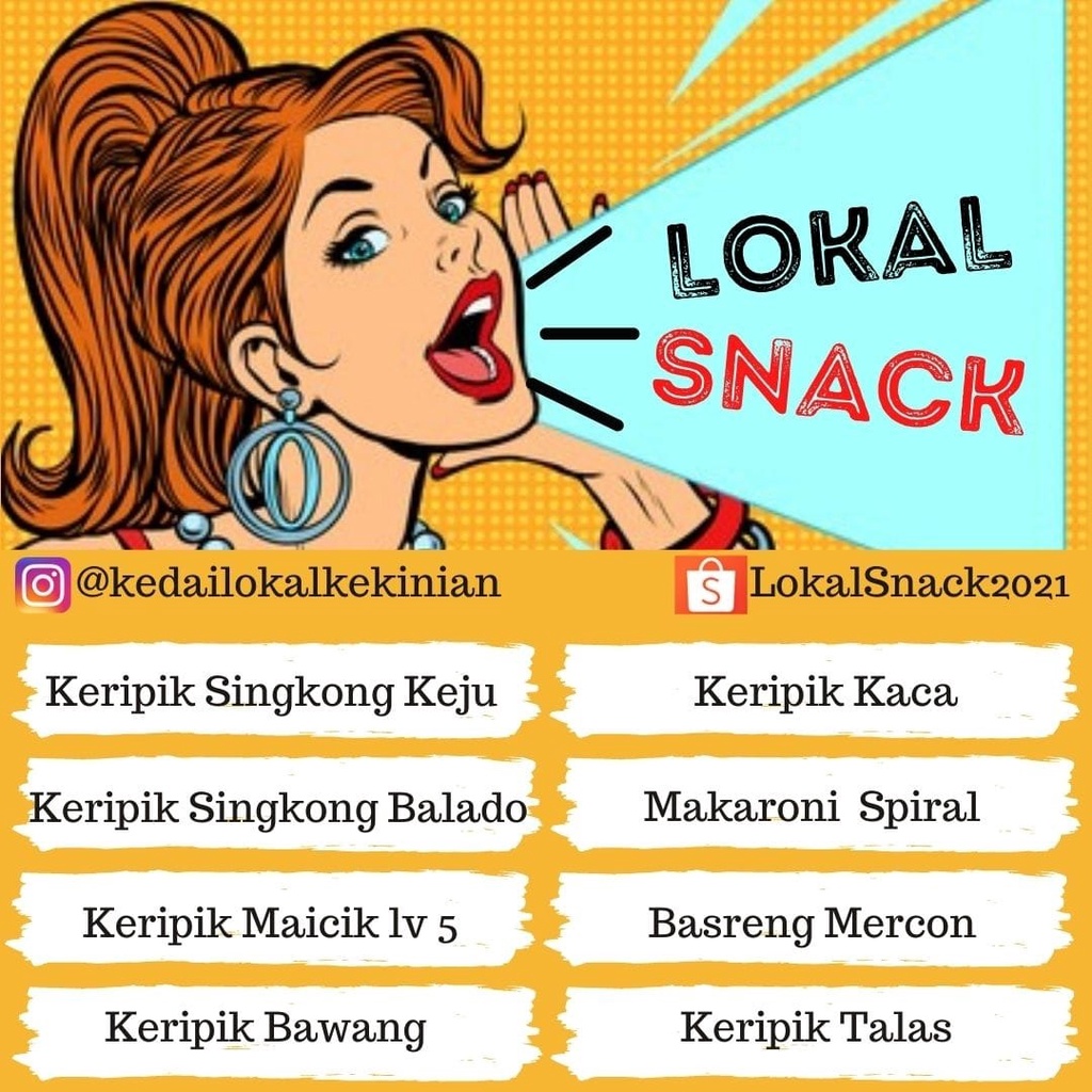 Produk Lokal Snack 2021 | Shopee Indonesia