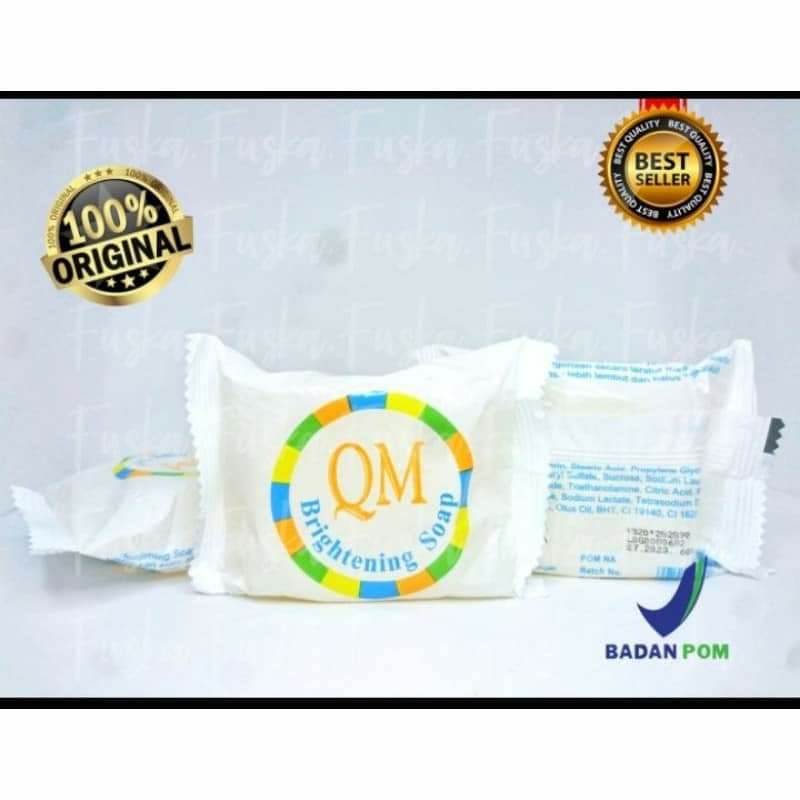 Jual [COD]QM BRIGHTENING SOAP ORIGINAL | Shopee Indonesia