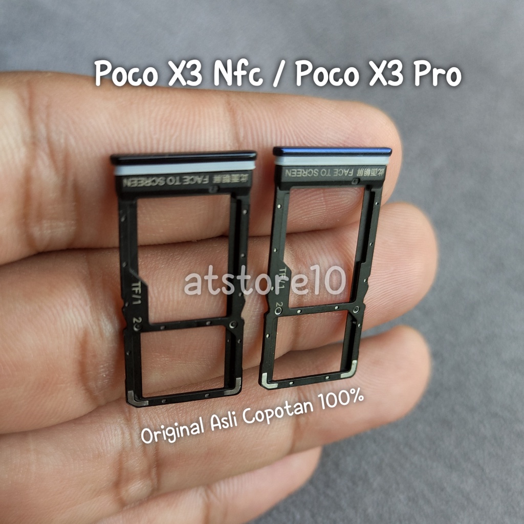 Jual Simtray Slot Sim Kartu Kedudukan Kartu Poco X3 Nfc / Poco X3 Pro ...